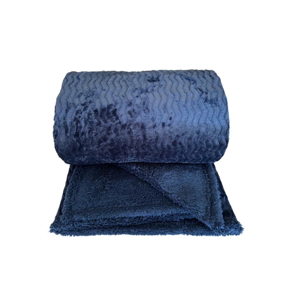 Manta de Microfibra Home Design Lisa Queen/King 2,20x2,40m Corttex