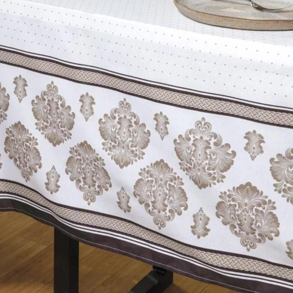 Toalha de Mesa Retangular 12 Lugares 1,60x3,50m Clean Limpa Fácil Majur ...